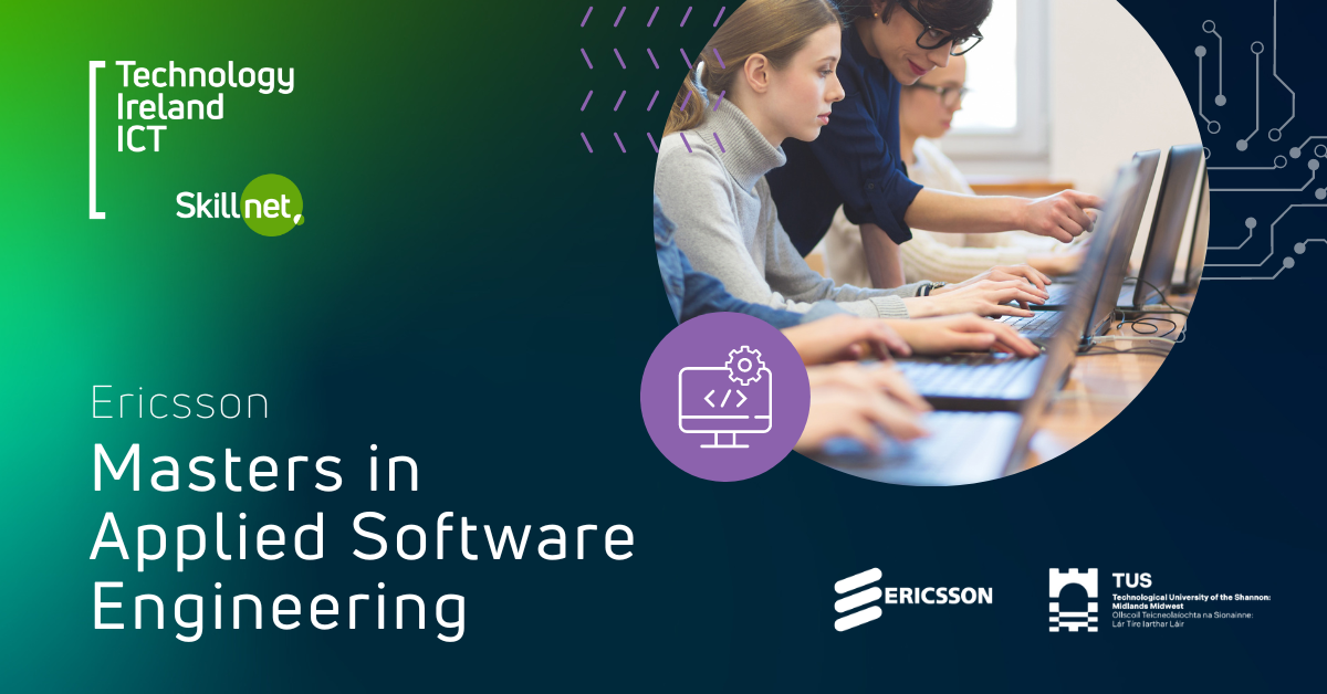 MSc in Applied Software Engineering with Ericsson | ICT Skillnet